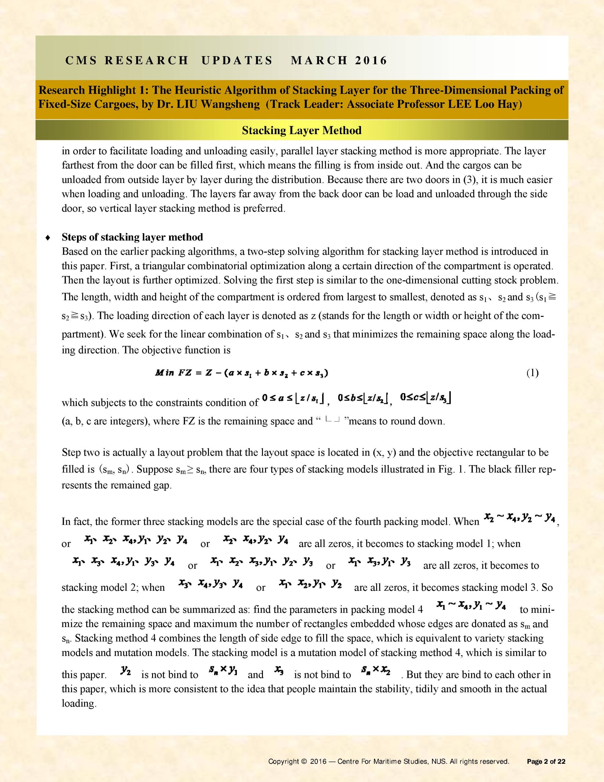 CMS Research Updates March 2016 - CMS NUS | Centre for Maritime Studies