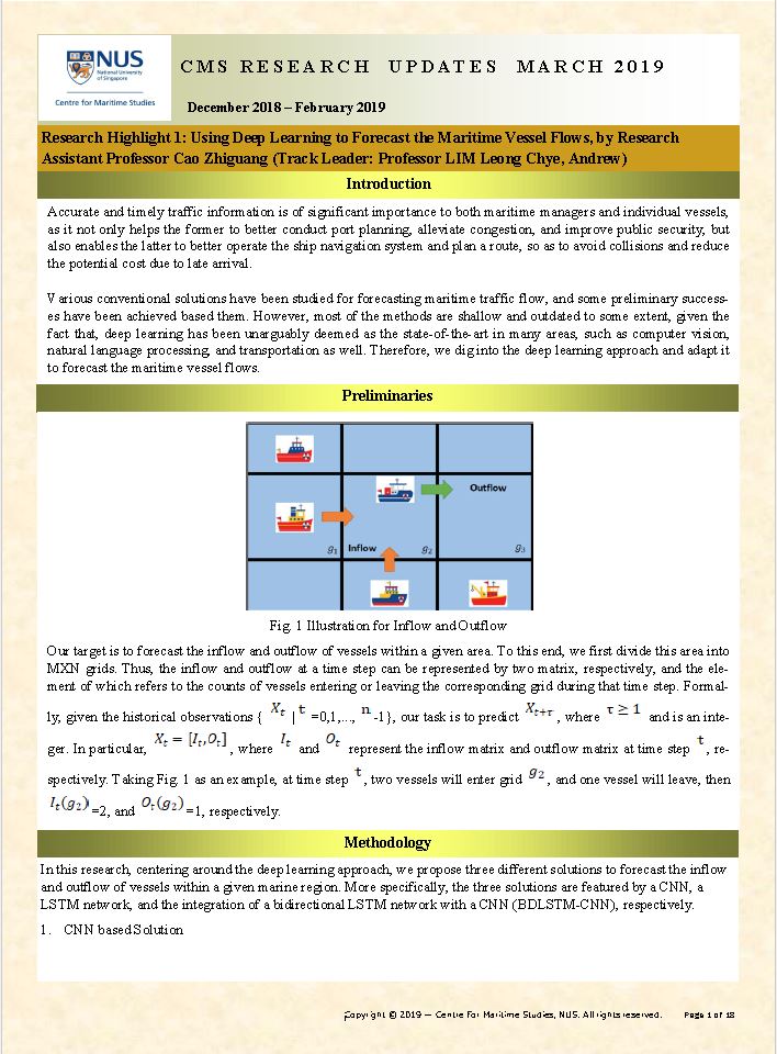 CMS Research Update March 2019 - CMS NUS | Centre for Maritime Studies