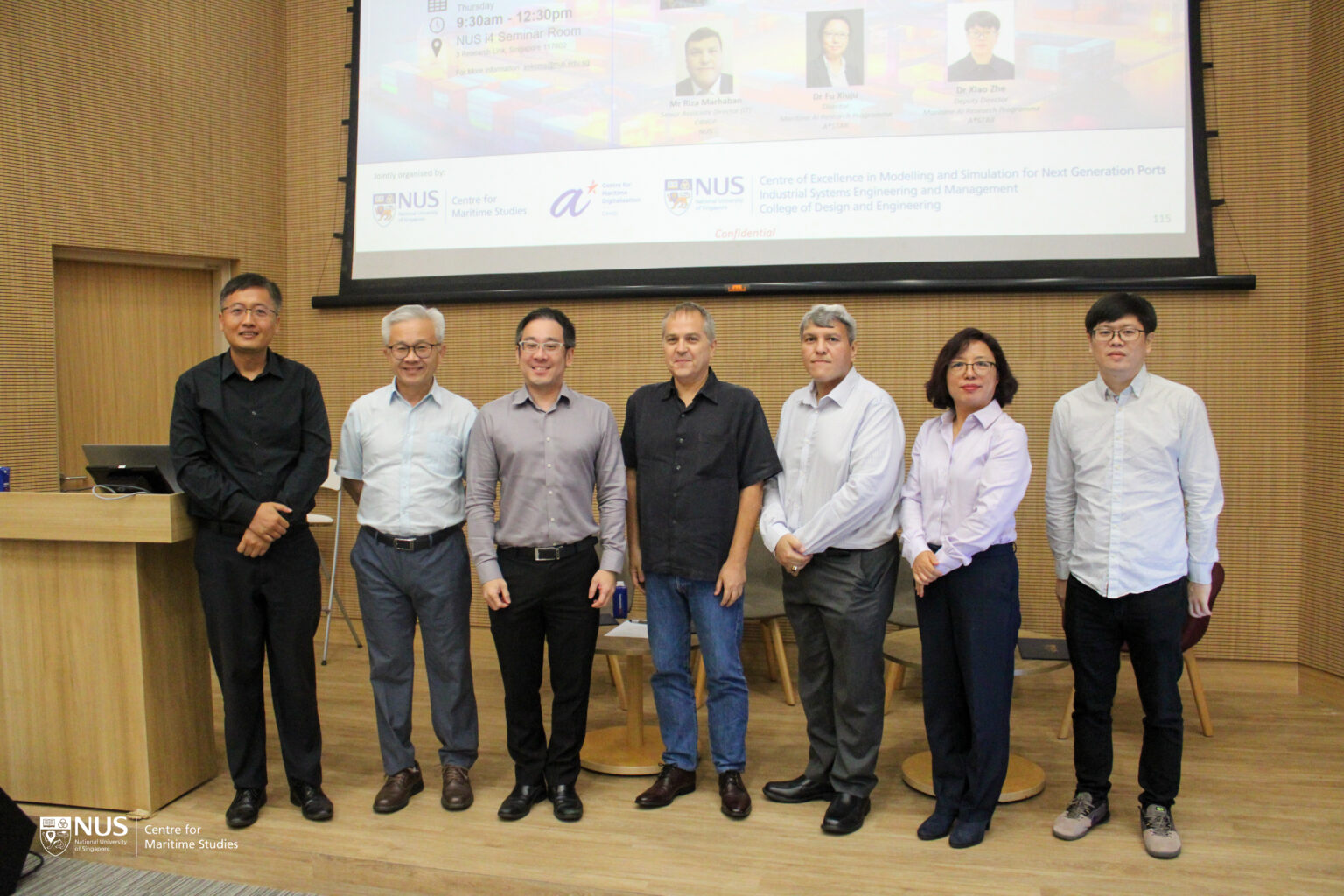 Maritime AI and Digital Twins - Joint Seminar - CMS NUS | Centre for ...