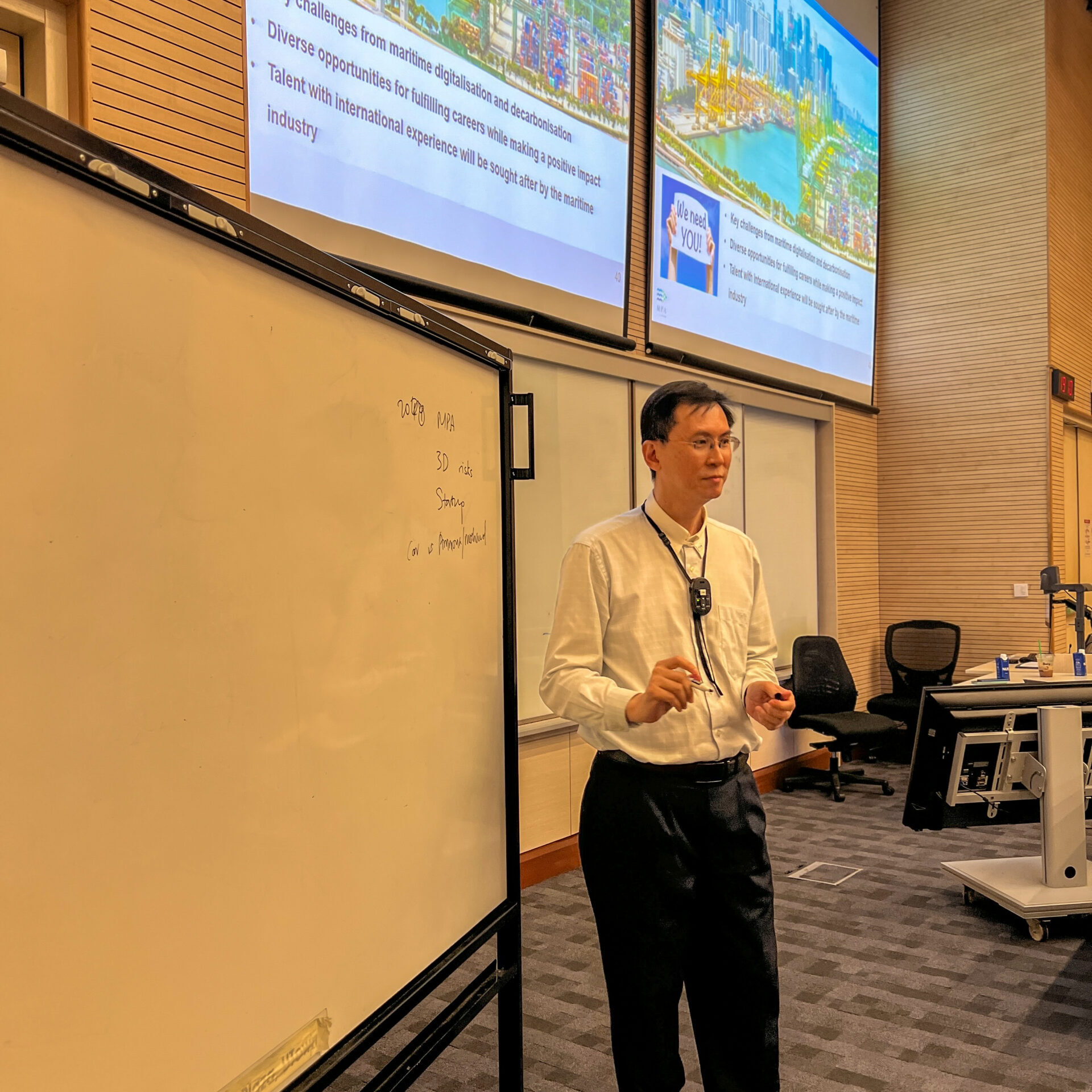 MTM5001 Guest Lecture by Mr Kenneth Lim - CMS NUS | Centre for Maritime ...